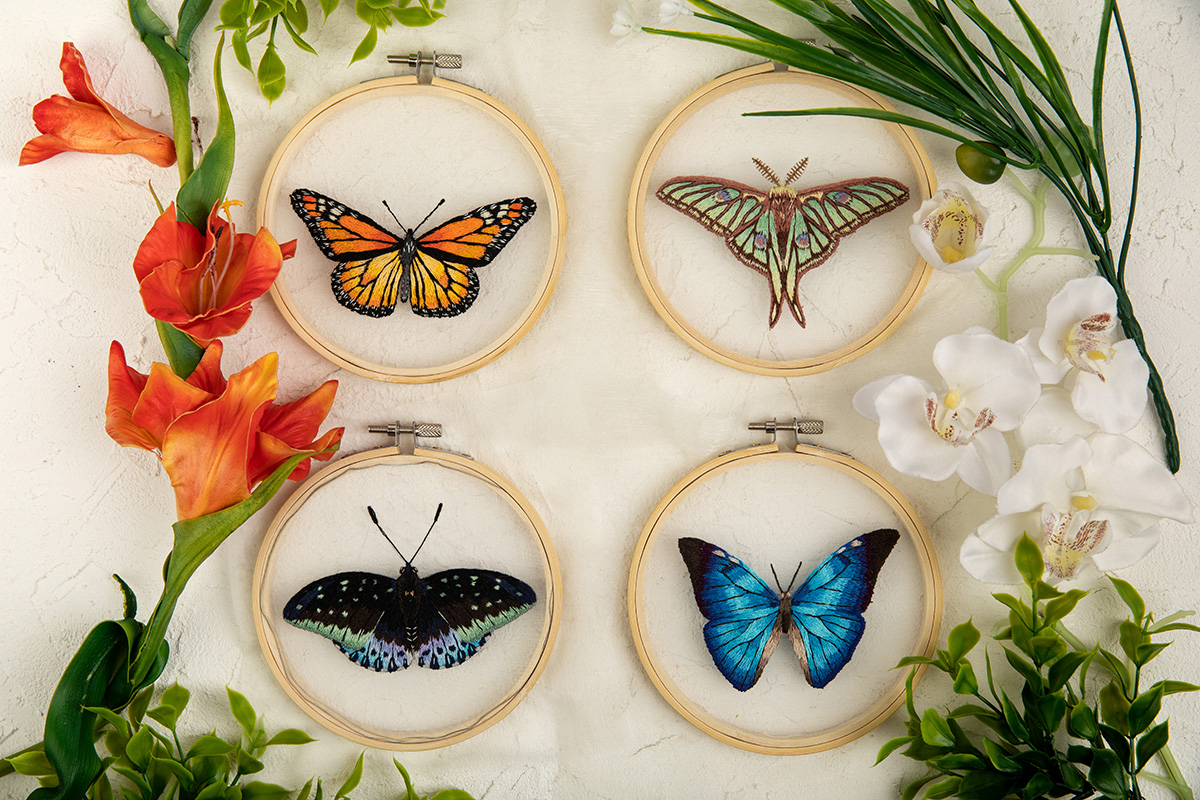 Please note that the actual colours of the embroidery may vary from the ...