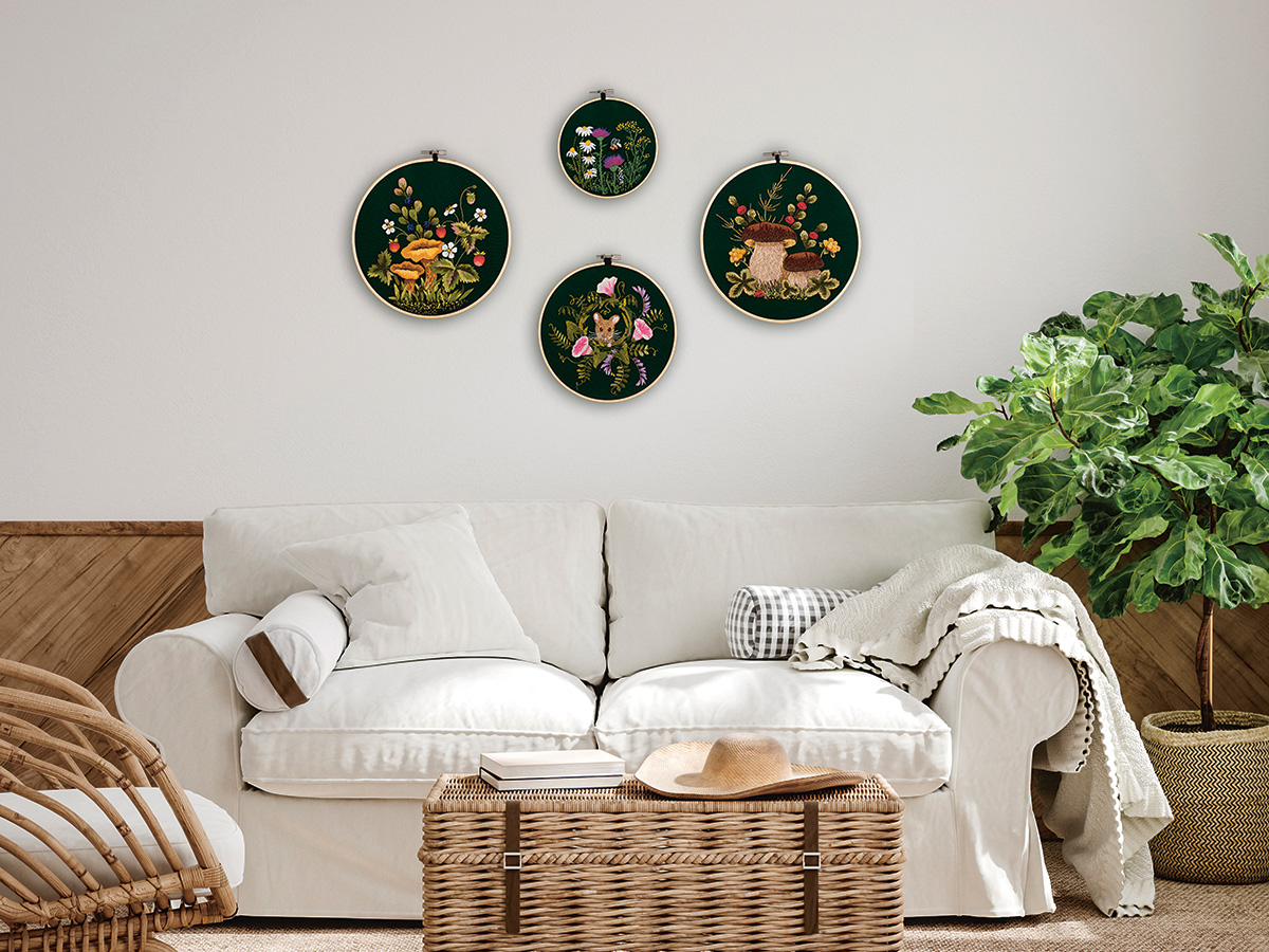 Please note that the actual colours of the embroidery may vary from the ...